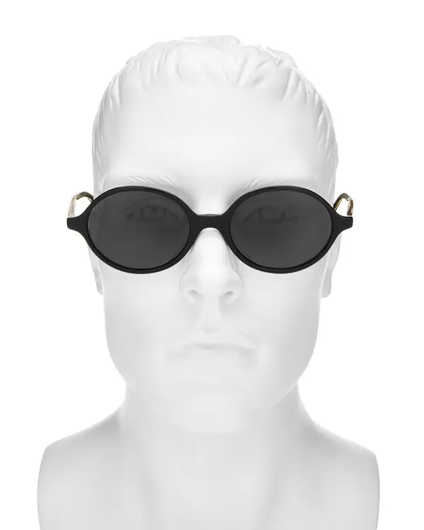 Khaite X Oliver Peoples Oval Sunglasses
