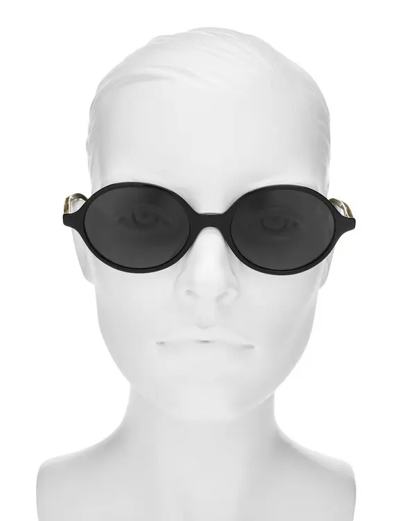 Khaite X Oliver Peoples Oval Sunglasses