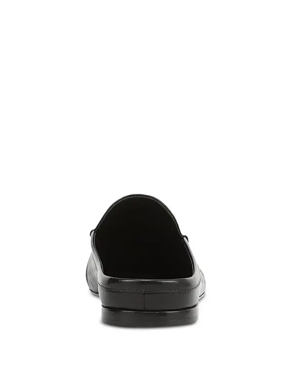 Vince Tevin Loafer Mules - Black