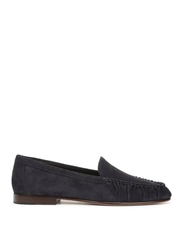 Veronica Beard Prilla Loafer Flats - Navy