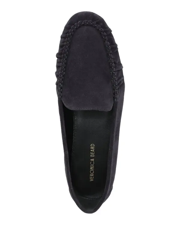 Veronica Beard Prilla Loafer Flats - Navy