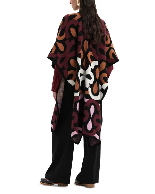 La DoubleJ Maiolika Wool Robe - Multicolor