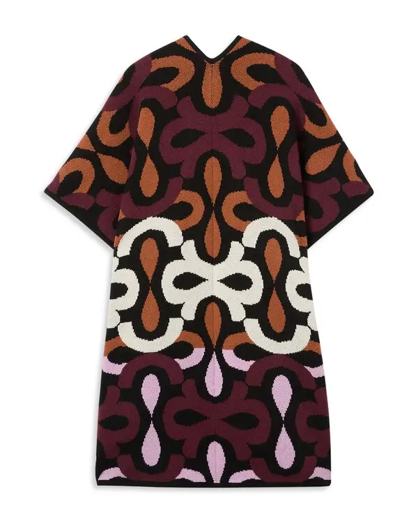 La DoubleJ Maiolika Wool Robe - Multicolor
