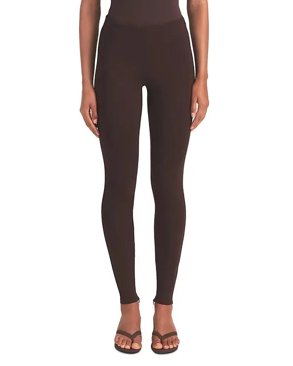 SKIMS Essential High Waist Pants - Espresso