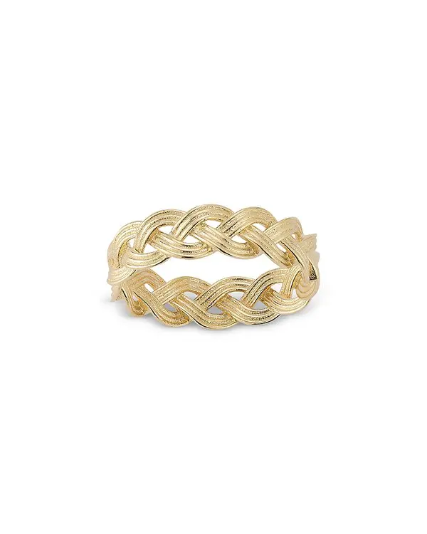 Bloomingdale'S 14k Yellow Braided Band - Gold
