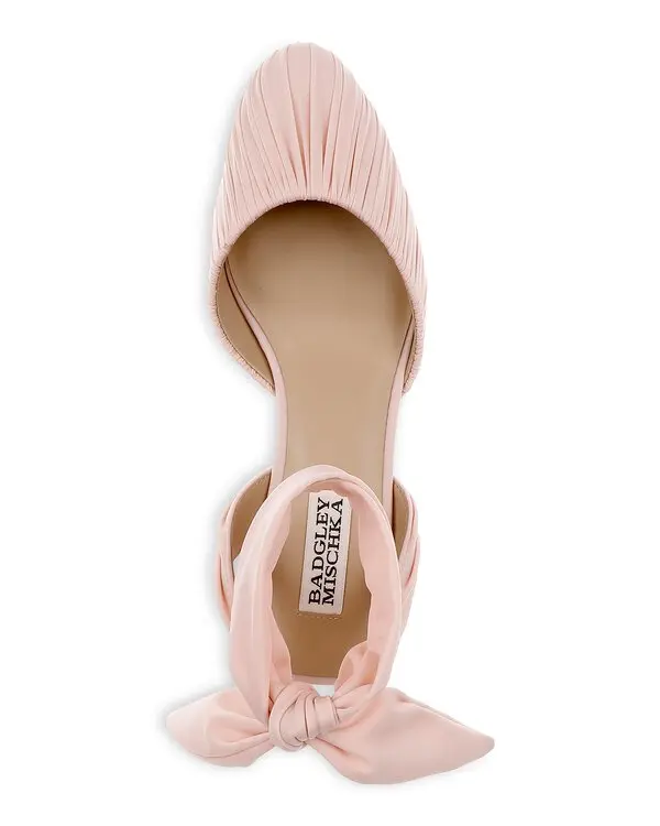 Badgley Mischka Ofelia Pumps - Blush Fabric