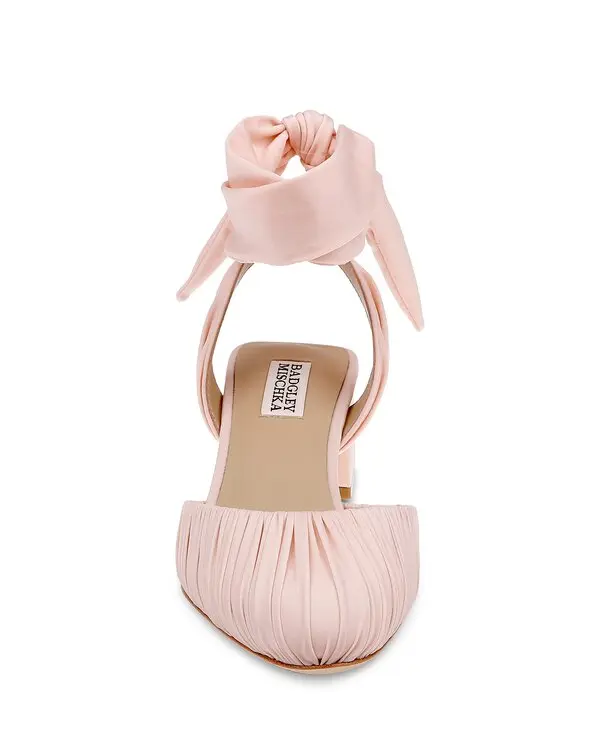 Badgley Mischka Ofelia Pumps - Blush Fabric