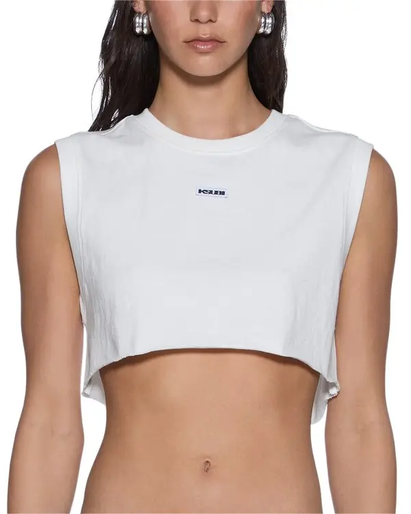 Ksubi Labels Crop Tank
