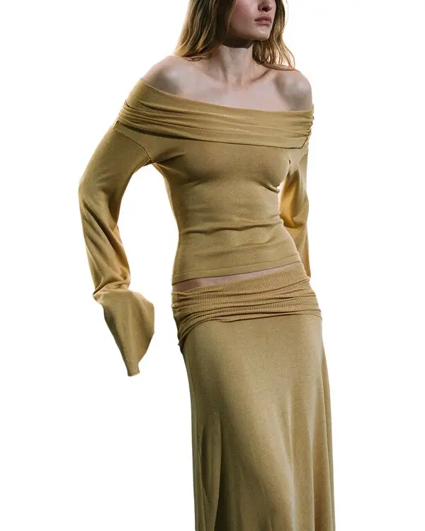AYA MUSE Rylin Top - Saffron