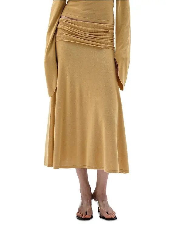 AYA MUSE Rylin Skirt - Saffron