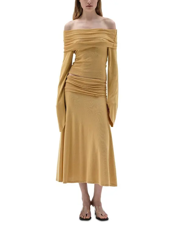AYA MUSE Rylin Skirt - Saffron