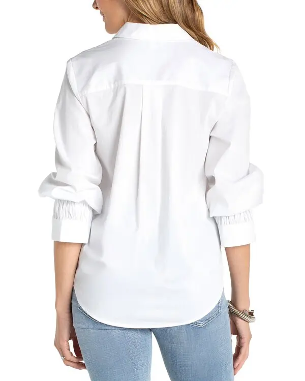 LIVERPOOL Collared Button-front Top