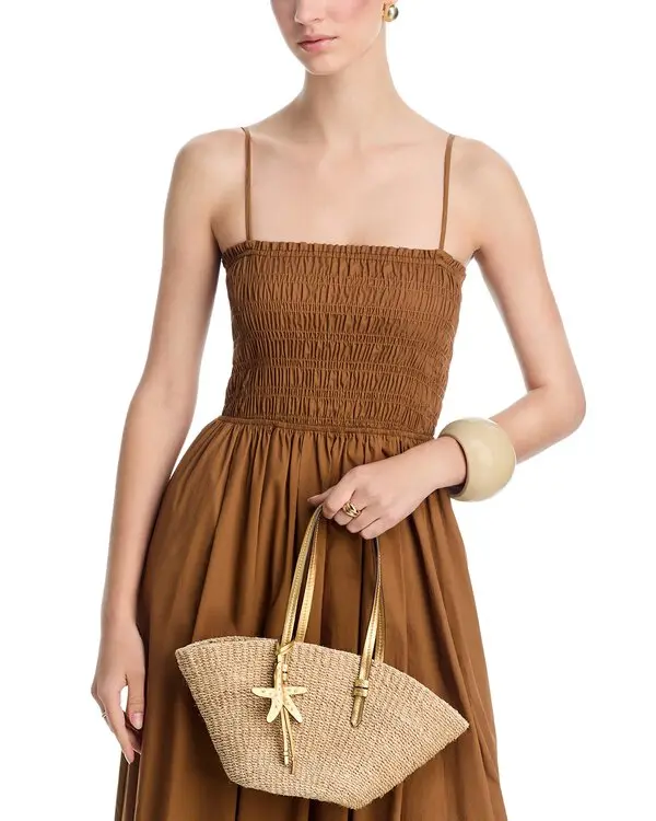 Poolside The East West Mini Charm Tote - Disco