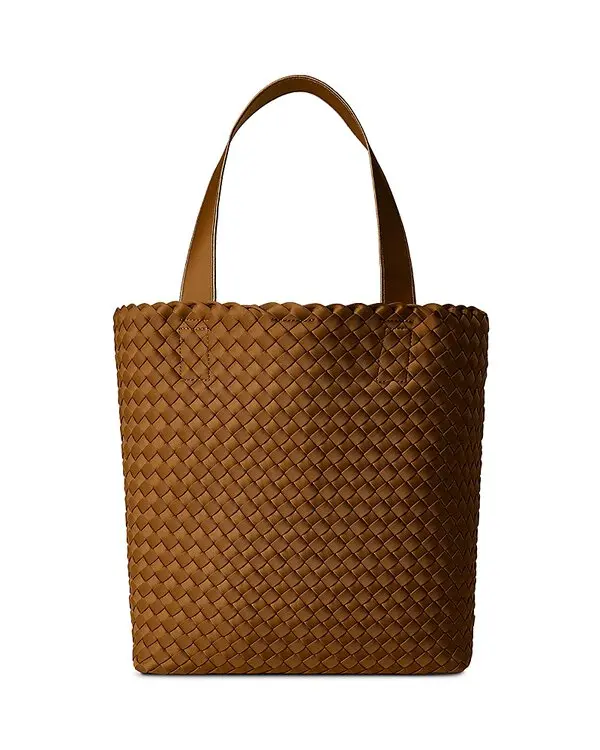 NAGHEDI Cosmo Large Woven Tote Bag - Teak