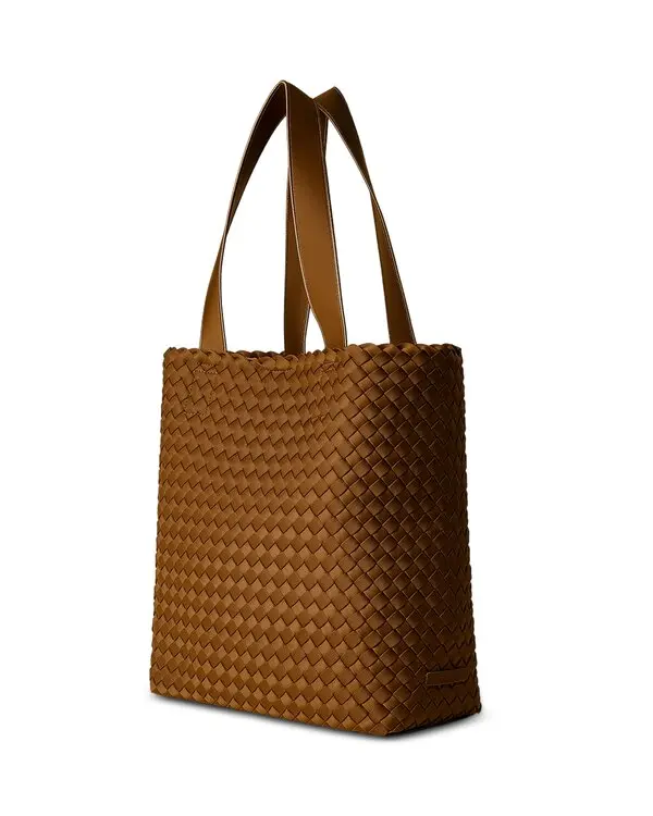 NAGHEDI Cosmo Large Woven Tote Bag - Teak