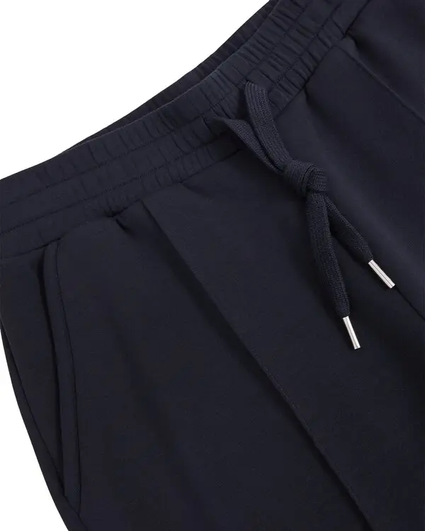 REISS Jemma Wide Leg Joggers - Navy