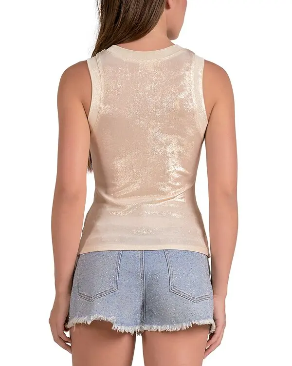 Elan Glitter Tank Top
