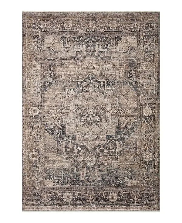LOLOI Lyra Lyr-06 Area Rug 11'6x15'7 - Denim/sand