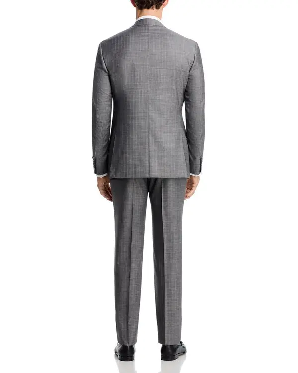 Canali Sienna Denim-effect Stripe Regular Fit Suit
