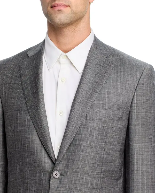 Canali Sienna Denim-effect Stripe Regular Fit Suit