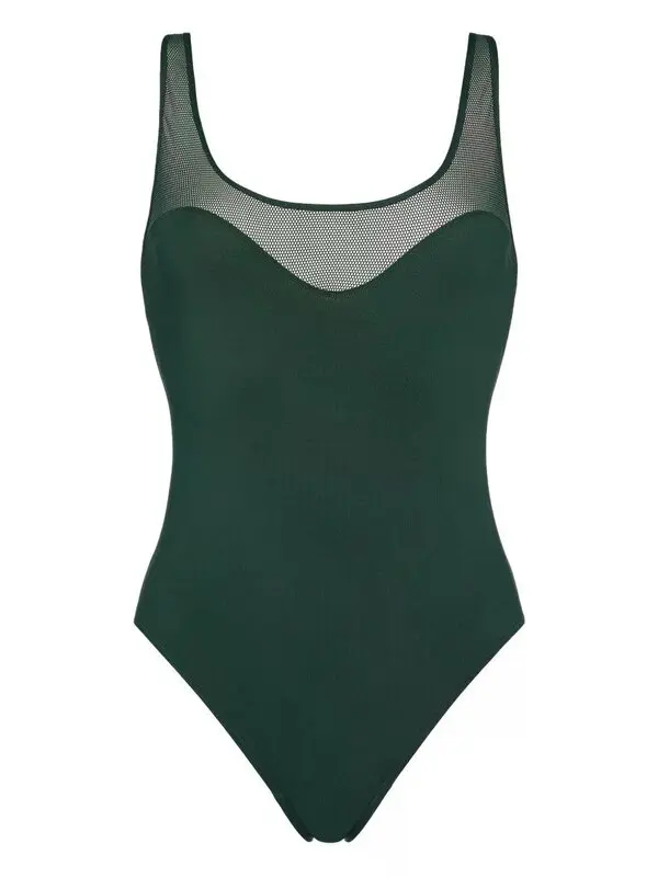 ERES Scoop-back One-piece Swimsuit - Green