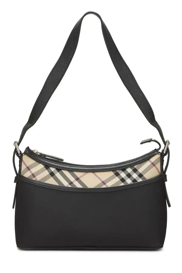 Burberry Satchel Shoulder Bag - Black