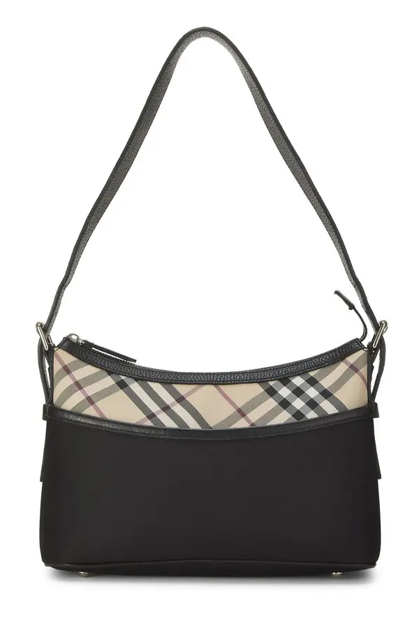 Burberry Satchel Shoulder Bag - Black