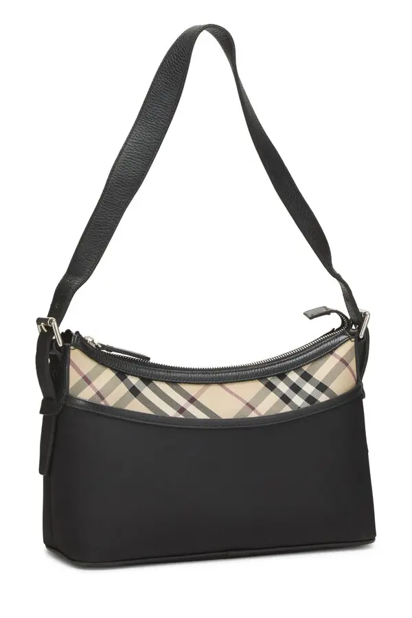 Burberry Satchel Shoulder Bag - Black