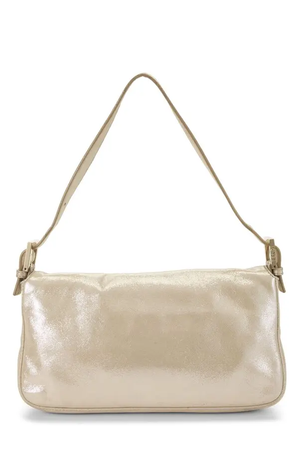 Fendi Metallic Lurex Baguette Bag - Gold