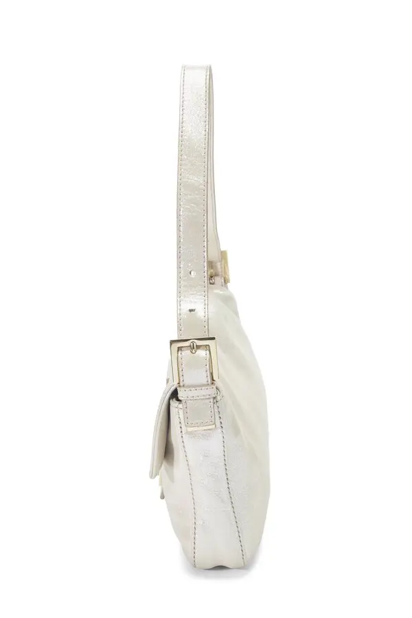 Fendi Metallic Lurex Baguette Bag - Gold