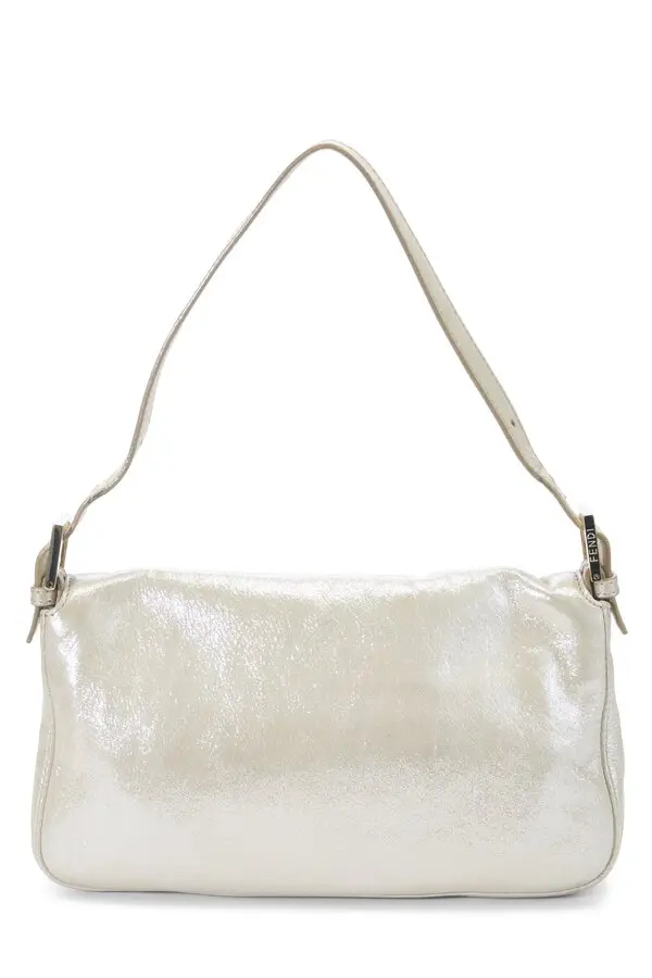Fendi Metallic Lurex Baguette Bag - Gold