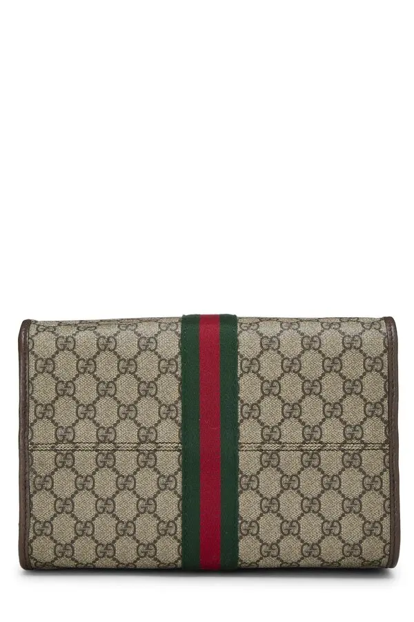Gucci Gg Supreme Bowler Handbag - Brown
