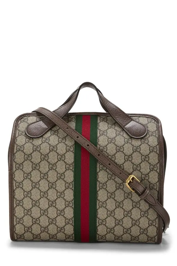 Gucci Gg Supreme Bowler Handbag