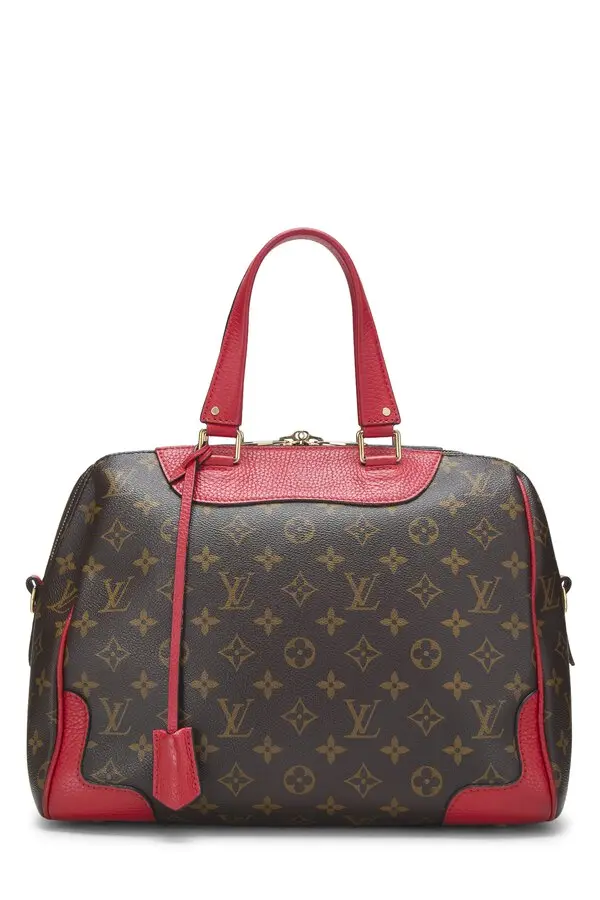 LOUIS VUITTON Monogram Canvas Retiro - Red