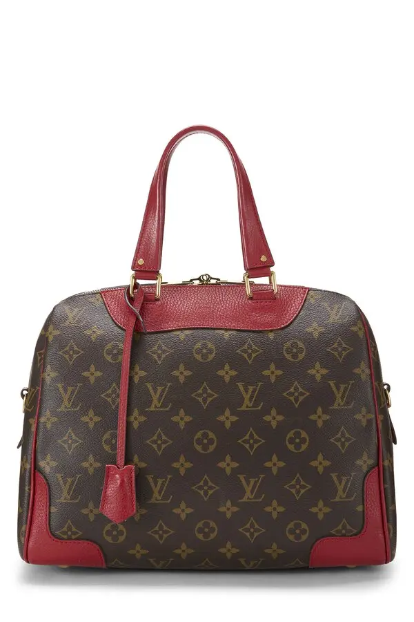 LOUIS VUITTON Monogram Canvas Retiro - Red