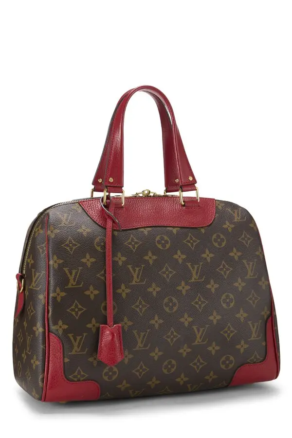 LOUIS VUITTON Monogram Canvas Retiro - Red