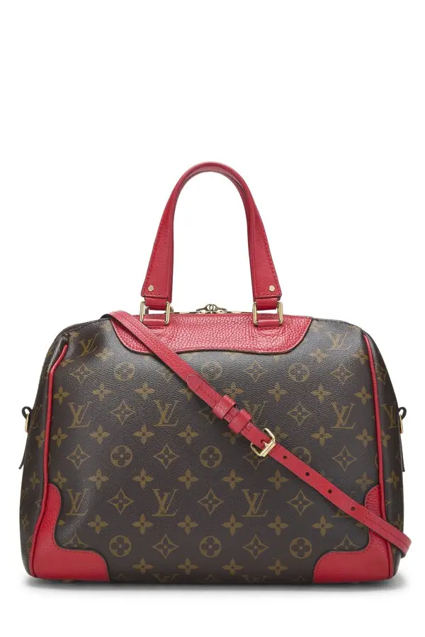 LOUIS VUITTON Monogram Canvas Retiro - Red