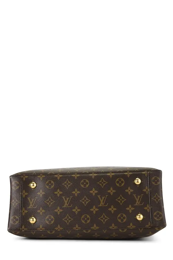 LOUIS VUITTON Monogram Canvas Flower Tote - Brown