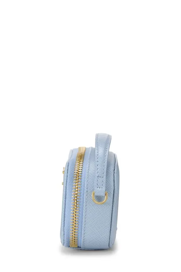 Prada Saffiano Pouch - Blue