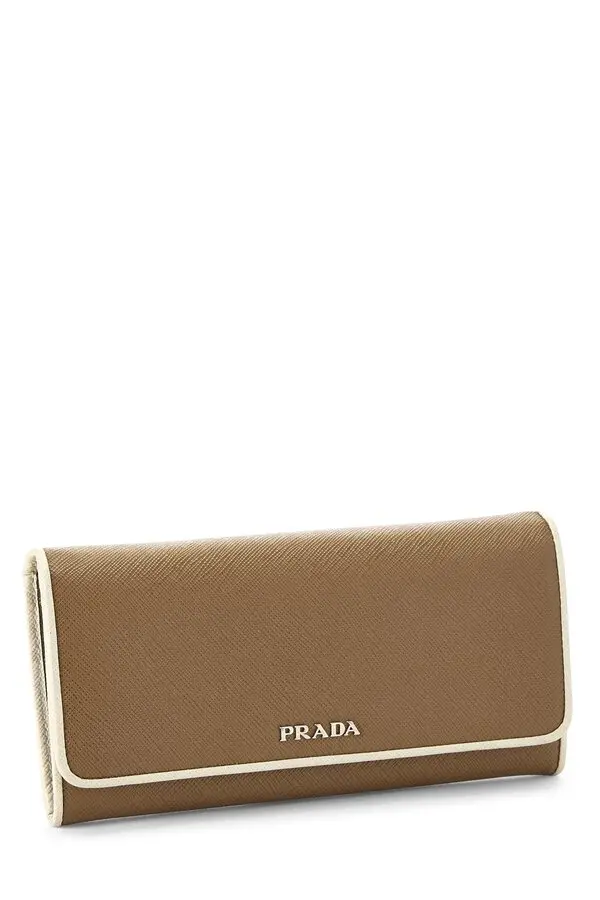 Prada Saffiano Continental Wallet