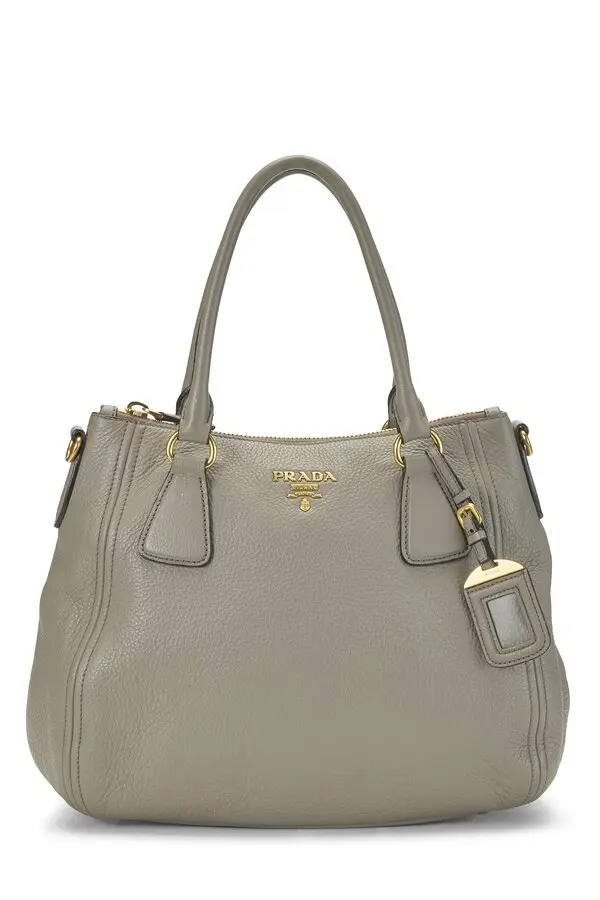 Prada Vitello Daino Convertible Handbag