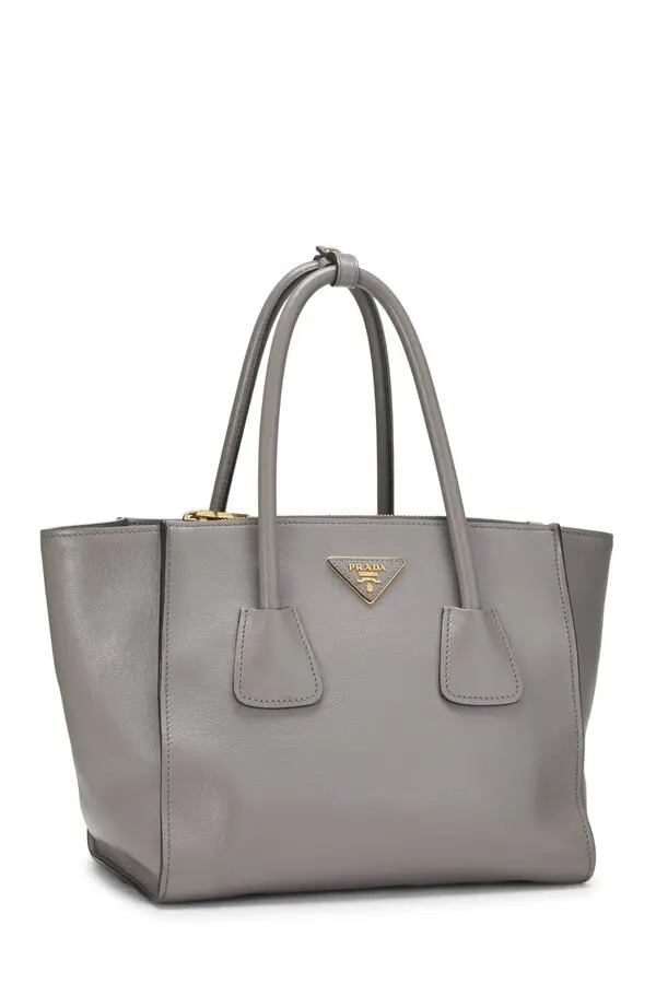 Prada Calfskin Trapeze Tote