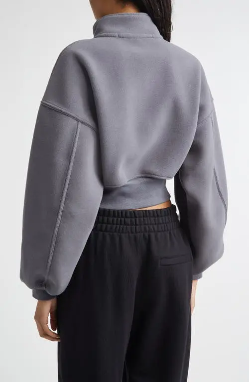 Alexander Wang Crop Jacket - Alloy