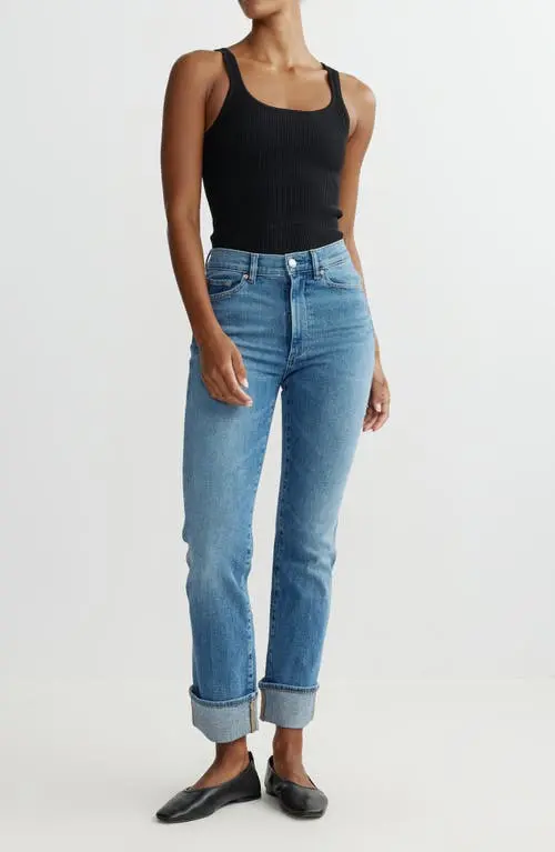 DL1961 Scoop Neck Rib Tank