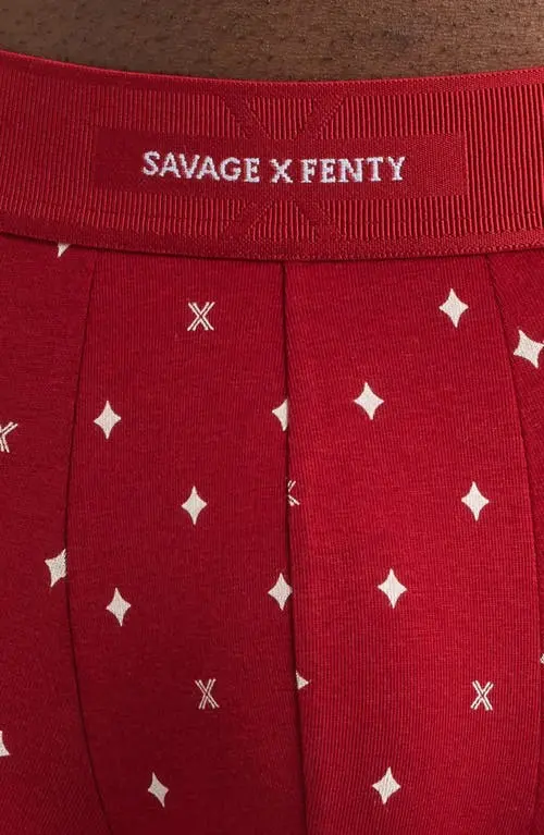 SAVAGE X FENTY Assorted 3-pack Boxer Briefs - Black/green/red