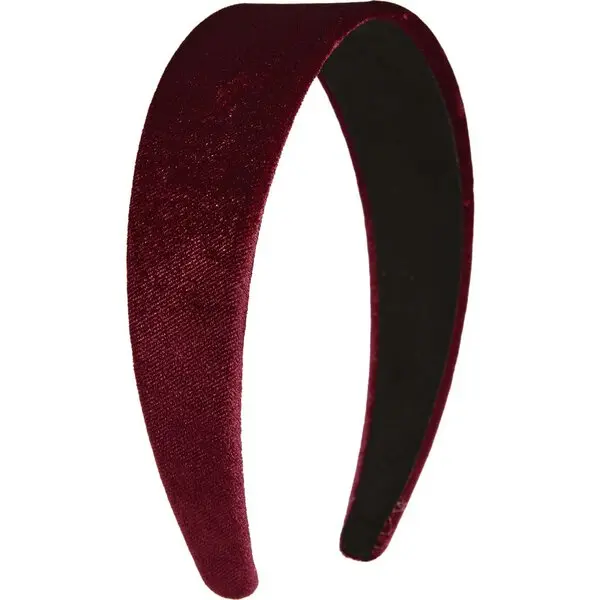 Tasha Velvet Headband - Red