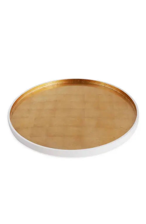BEATRIZ BALL COLLECTION Indochine Round Lacquered Tray
