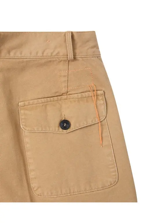 FORTELA Jillian Canvas Cotton Shorts