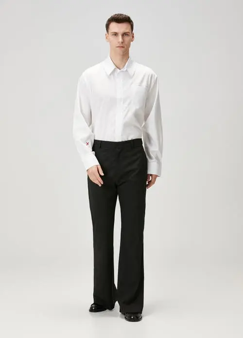 PCFG Striped Woven Flare Pant