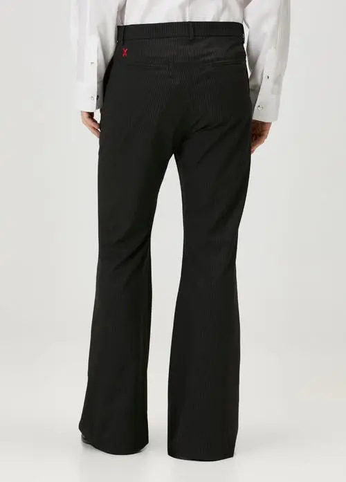PCFG Striped Woven Flare Pant
